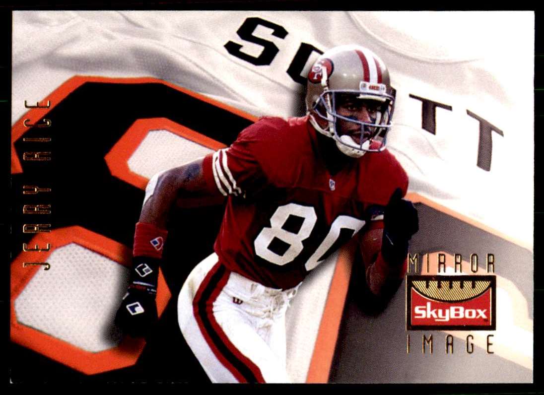 1995 Skybox Mirror Image Jerry Rice #151 on Kronozio