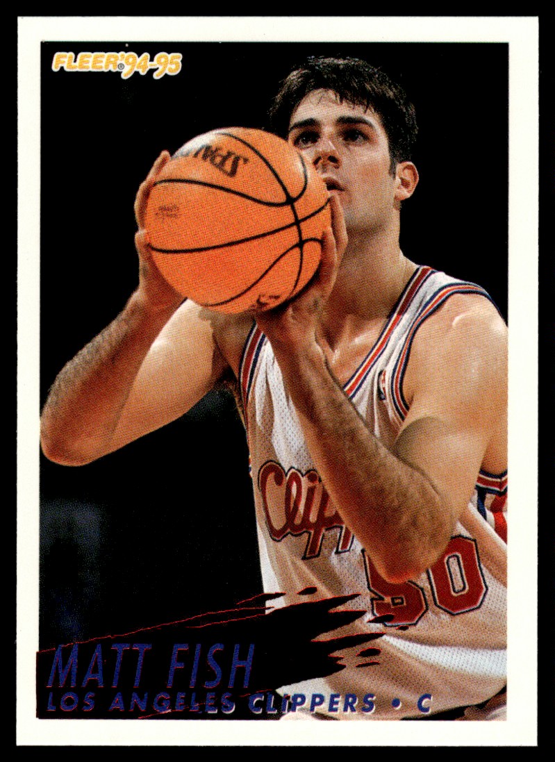 1994-95 Fleer Matt Fish #298 on Kronozio