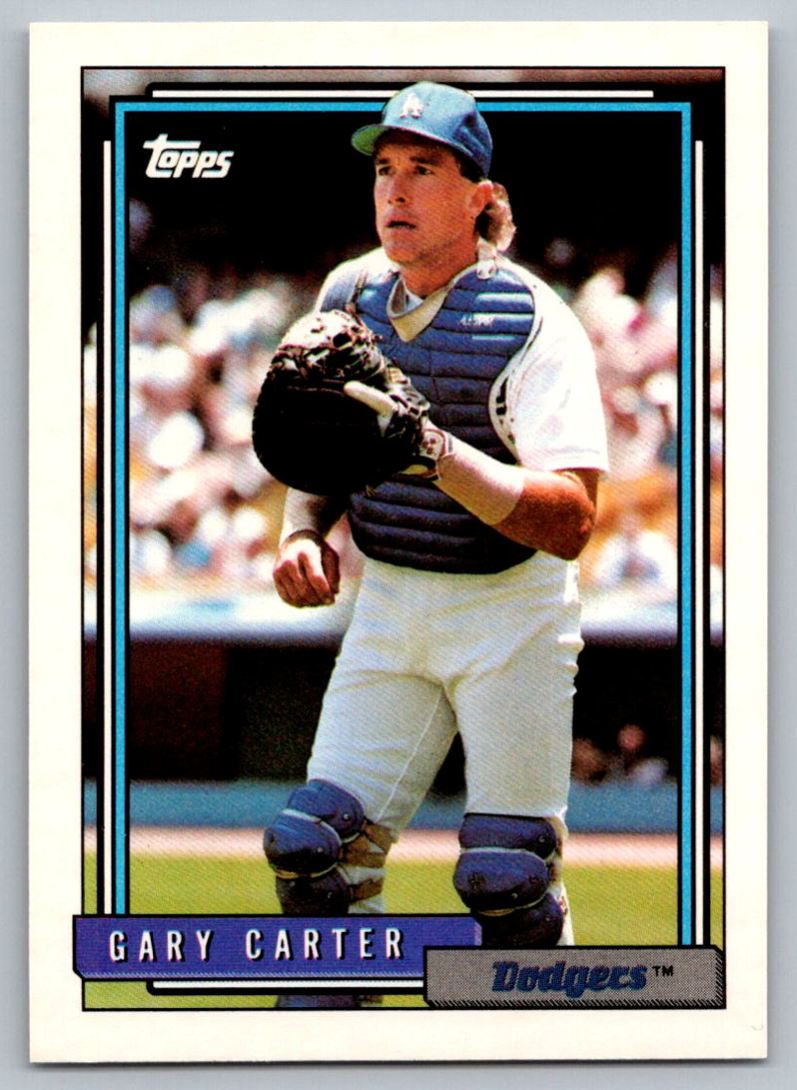 1992 Topps Gary Carter #45 on Kronozio