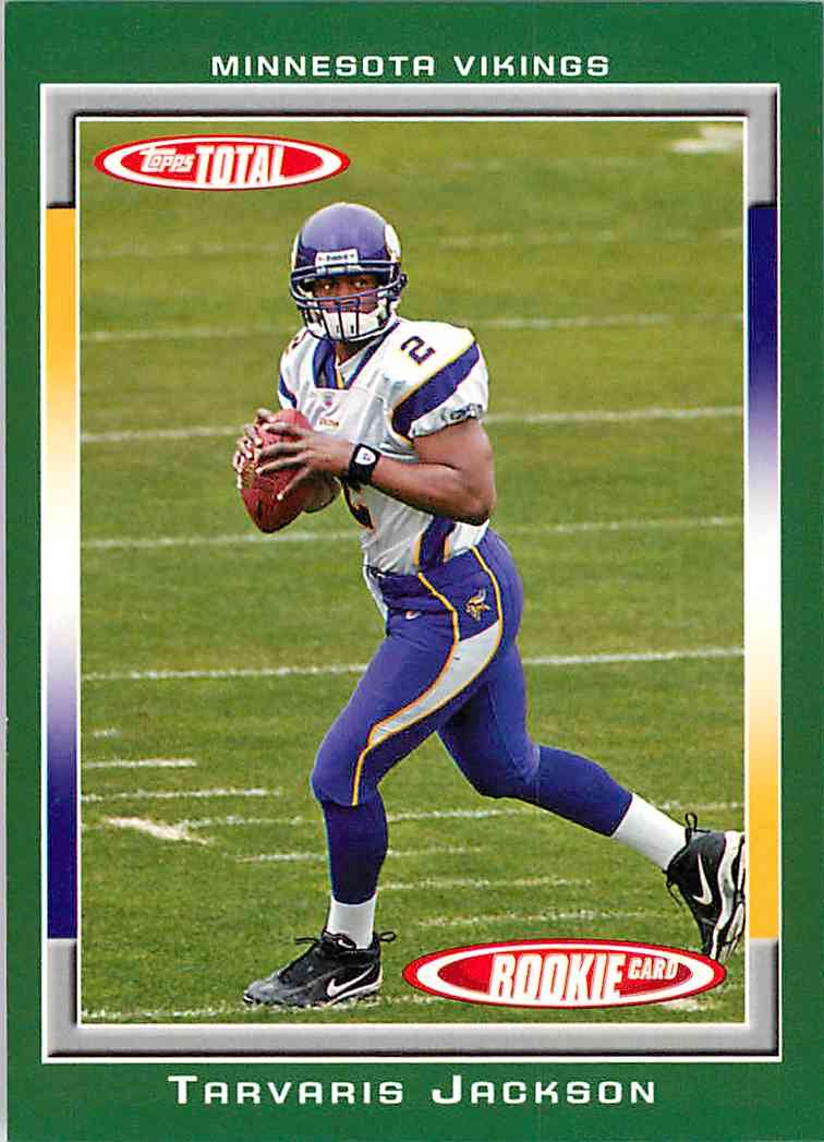2006 Topps Total Tarvaris Jackson #514 on Kronozio