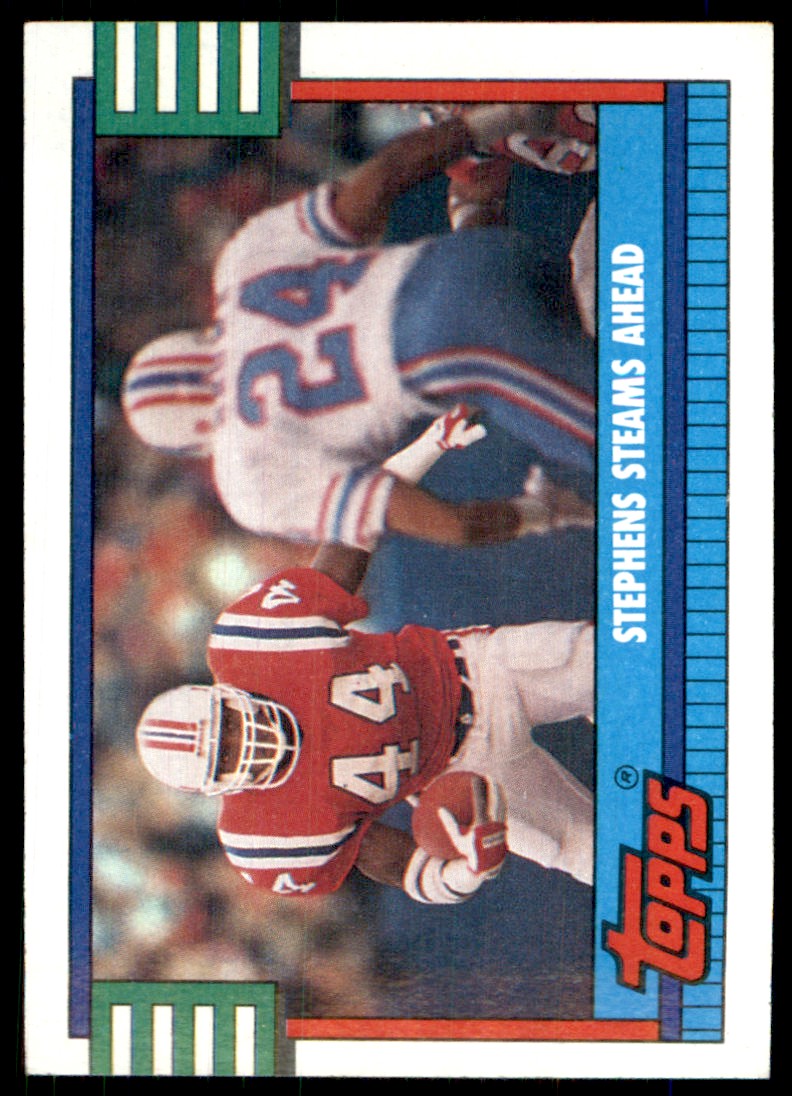 1990 Topps Patriots Team #521 on Kronozio