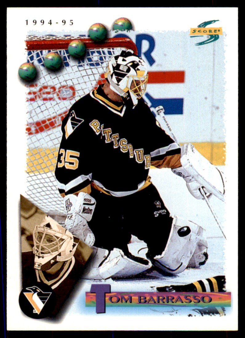 1994-95 Score Tom Barrasso #31 on Kronozio