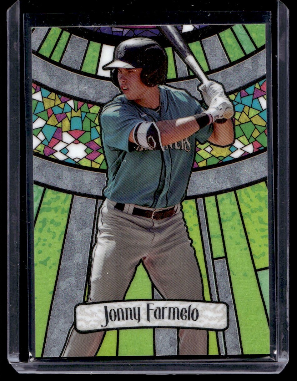 2023 Bowman Draft Chrome Glass Jonny Farmelo #BGA-17 on Kronozio