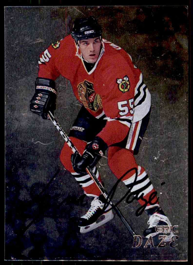 1998-99 Be A Player Autographs Eric Daze #179 on Kronozio
