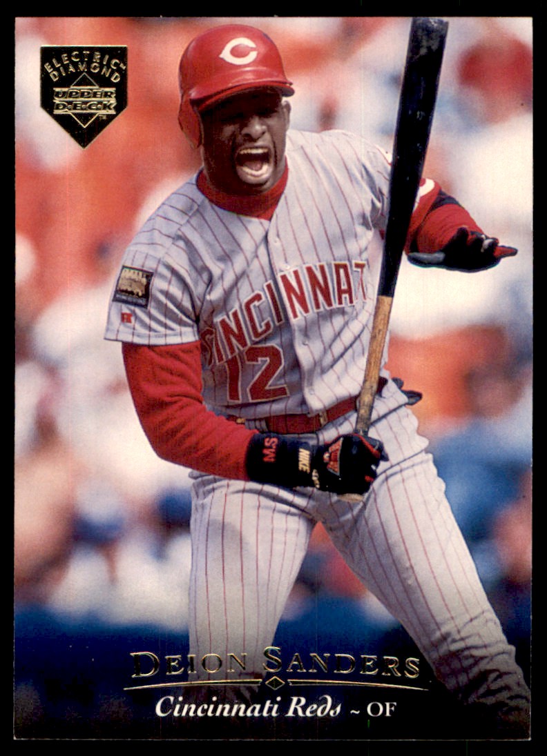 1995 Upper Deck Deion Sanders bx2=D118 #170 on Kronozio