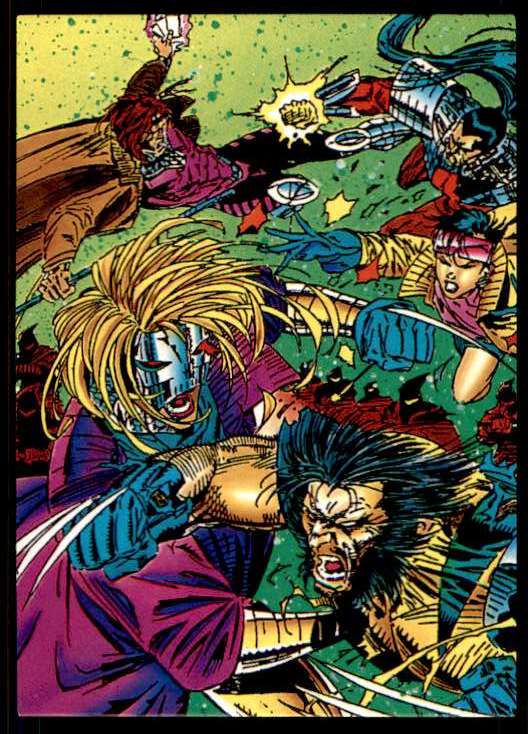 1992 Comic Images Marvel Wolverine Cylla #66 on Kronozio