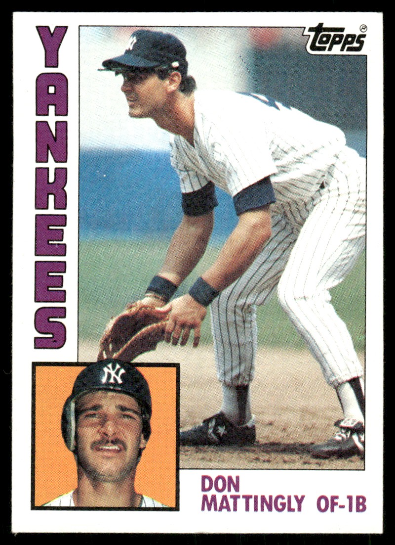 1984 Topps Baseball Card Don Mattingly #8 on Kronozio
