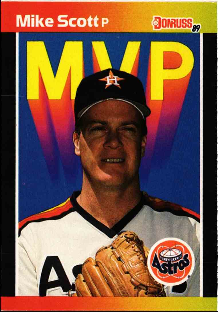 1989 Donruss MVP Mike Scott #BC-2 on Kronozio