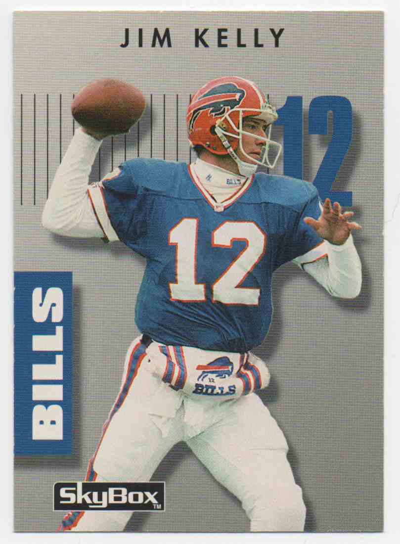 1992 Skybox Jim Kelly #12 on Kronozio