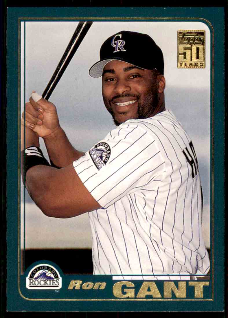 2001 Topps Ron Gant #661 on Kronozio