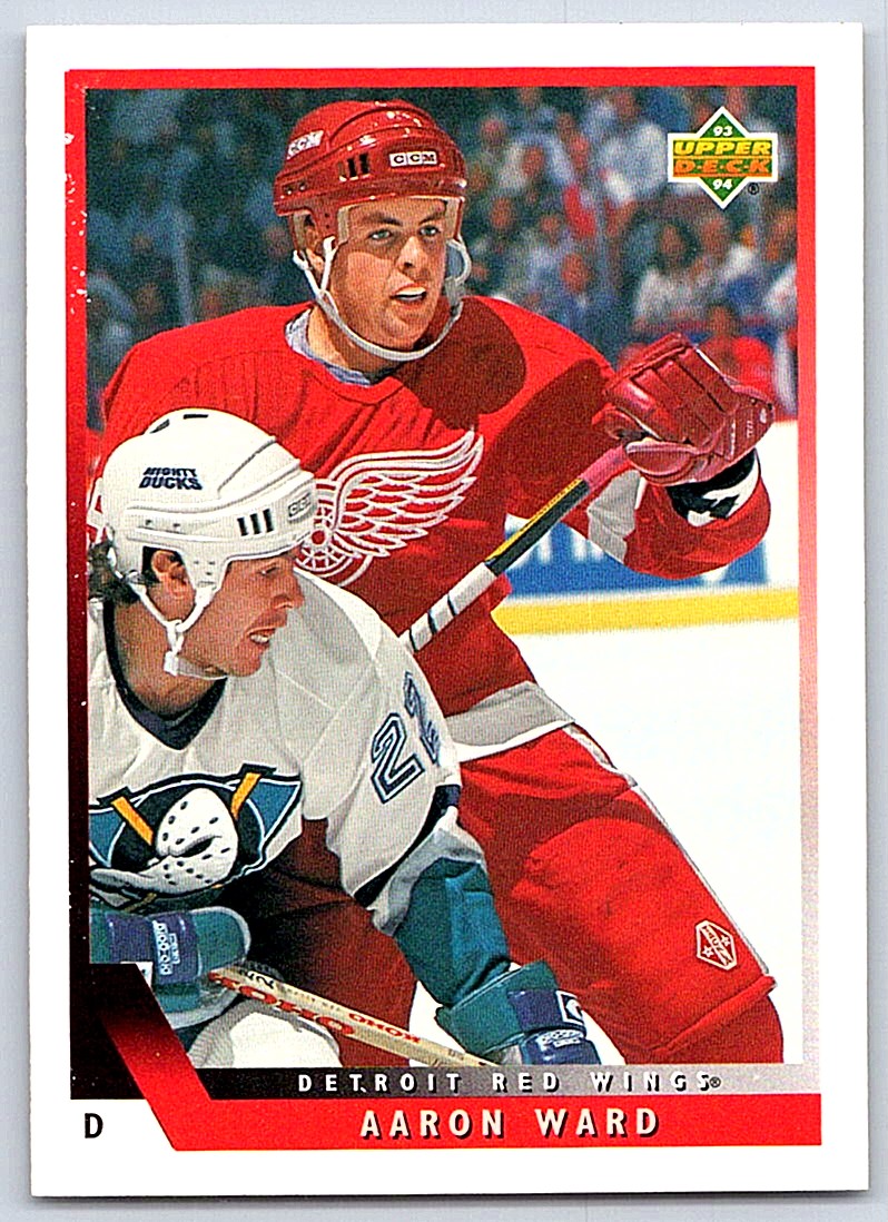 1993-94 Upper Deck Aaron Ward #479 on Kronozio
