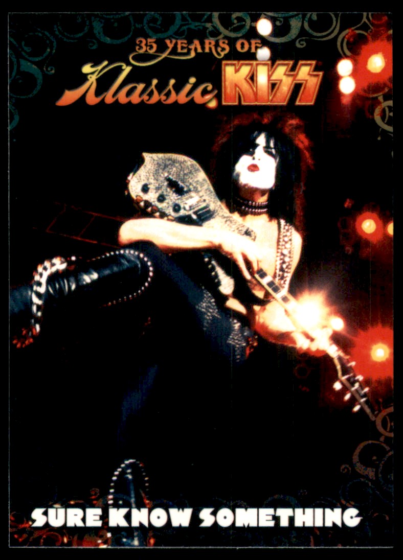 2009 KISS Ikons Sure Know Something #54 on Kronozio