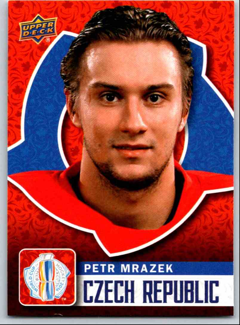2016-17 Upper Deck World Cup Of Hockey Petr Mrazek #WCH8 on Kronozio