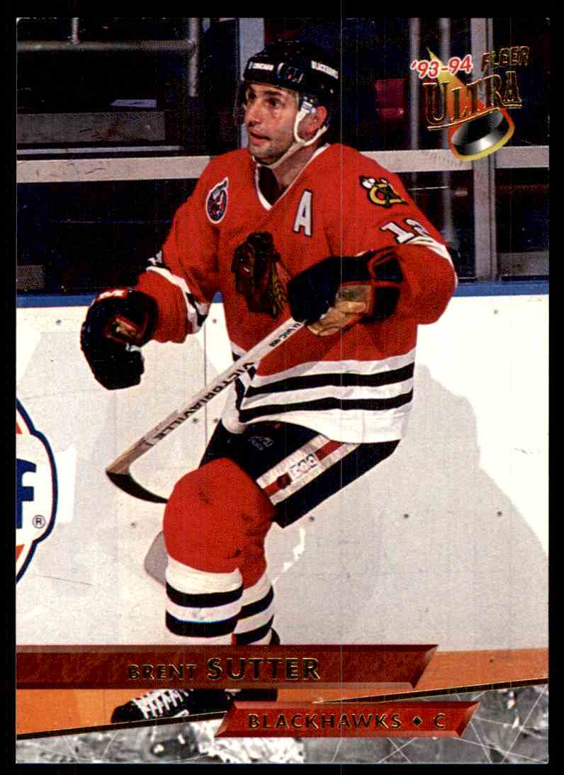 1993-94 ULTRA BRENT SUTTER #206 | eBay