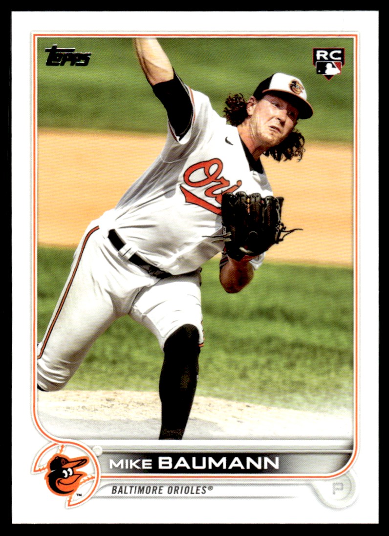 2022 Topps Mike Baumann #502 on Kronozio