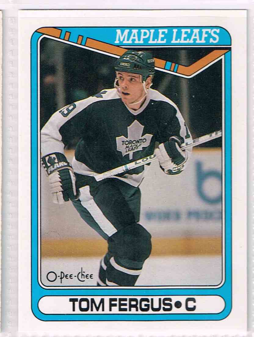 1990-91 O-Pee-Chee Tom Fergus #63 on Kronozio