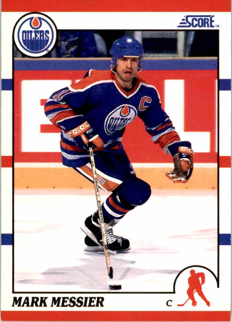 1990-91 Score NHL Mark Messier #100 on Kronozio