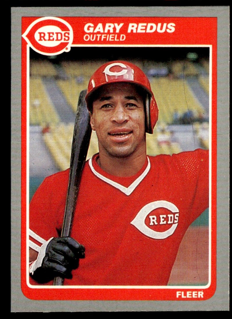 1985 Fleer Gary Redus #549 on Kronozio
