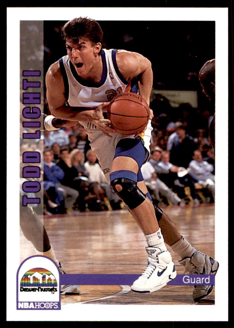 1992-93 Skybox Todd Lichti #58 on Kronozio
