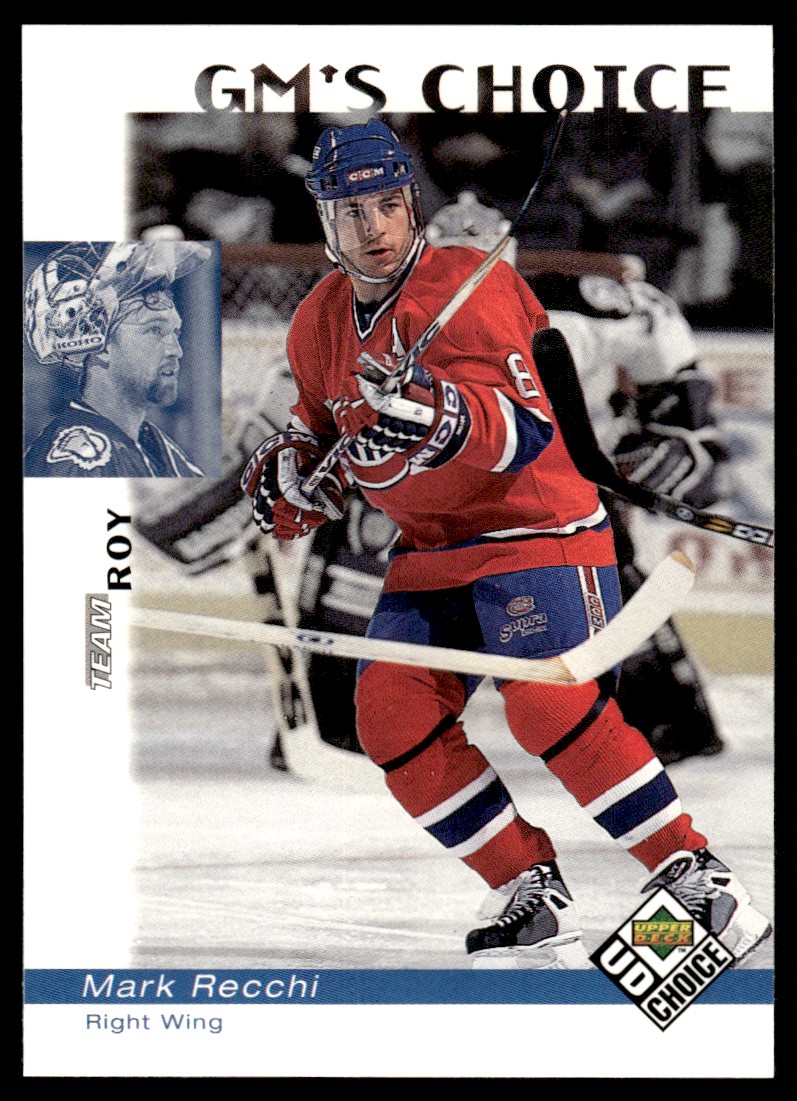 1998-99 UD GM's Choice Mark Recchi #231 on Kronozio