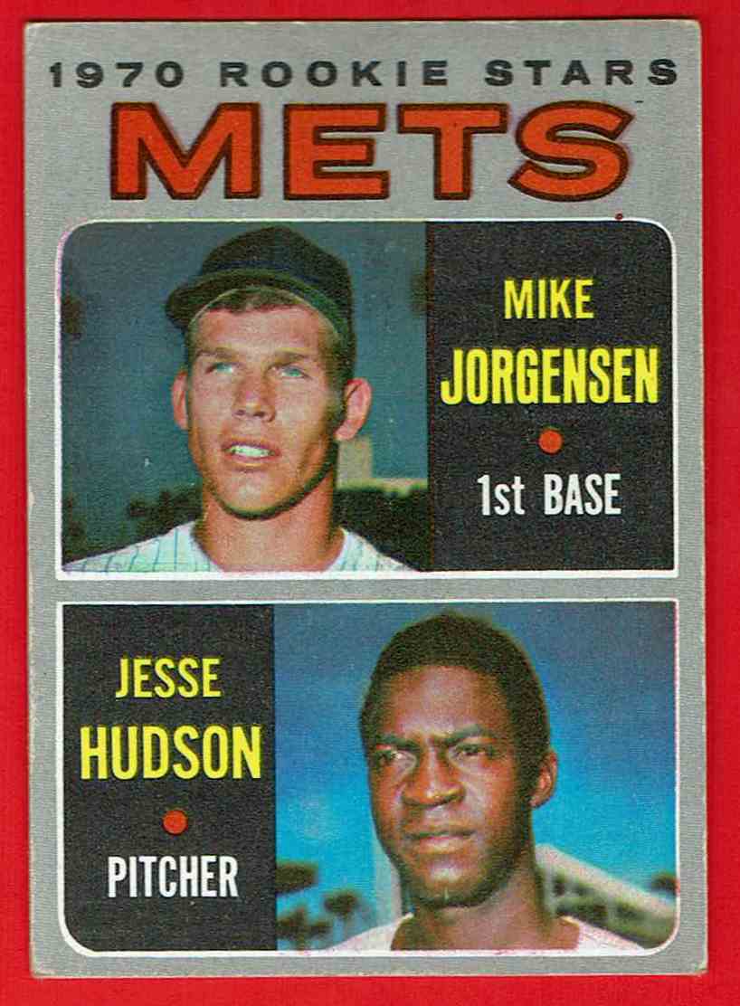 1970 Topps Mike Jorgensen - Jesse Hudson Rookie Stars #348 on Kronozio