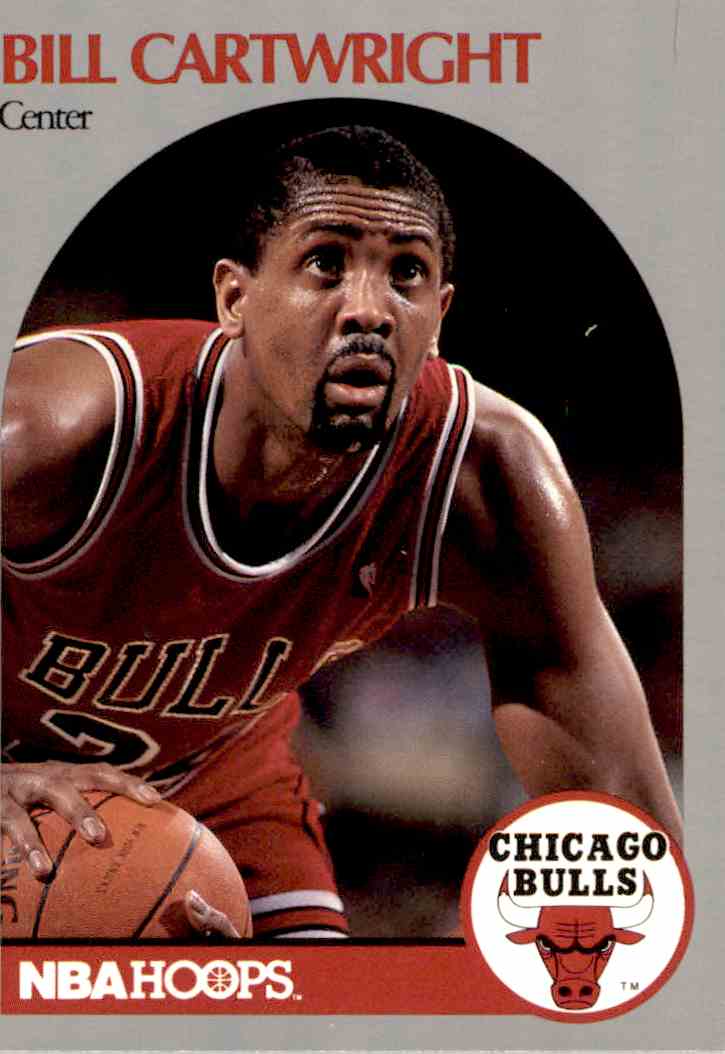 1990-91 NBA Hoops Bill Cartwright #61 on Kronozio