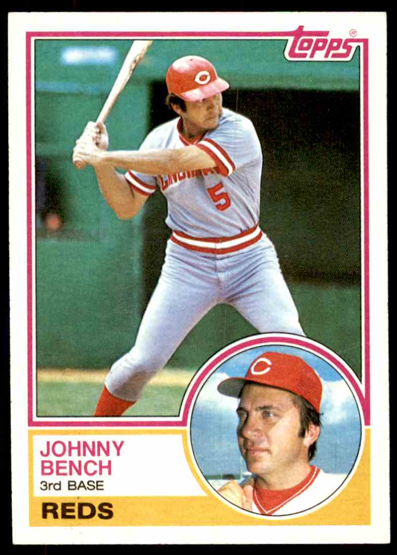 1983 Topps Johnny Bench #60 on Kronozio