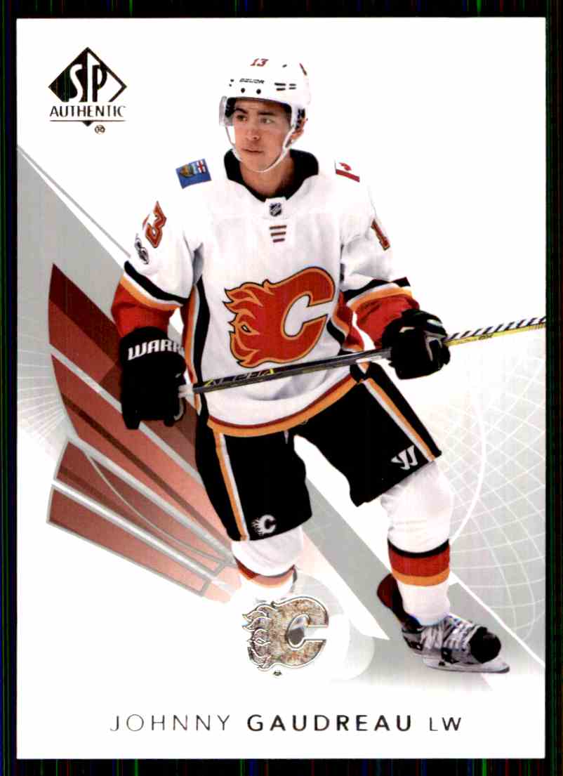 2017-18 Upper Deck SP Authentic Johnny Gaudreau #13 on Kronozio