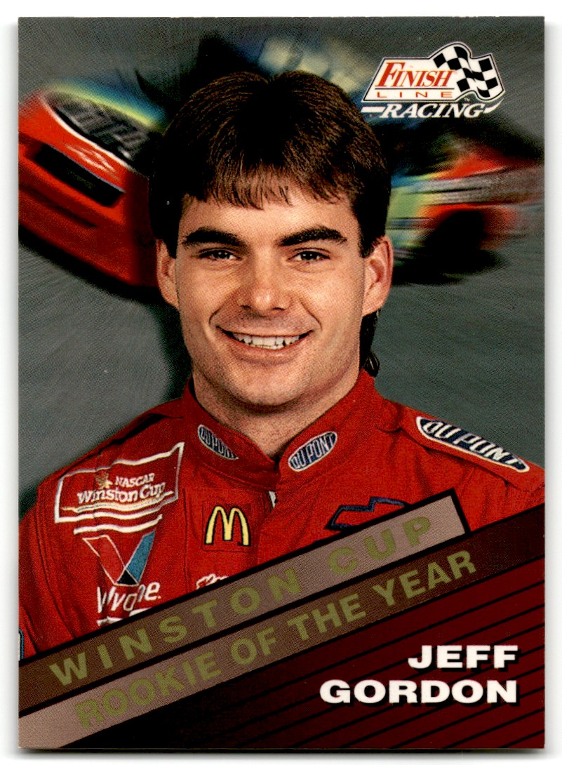 1994 Finish line Racing Winston Cup Rookie of the Year Jeff Gordon #NNO ...