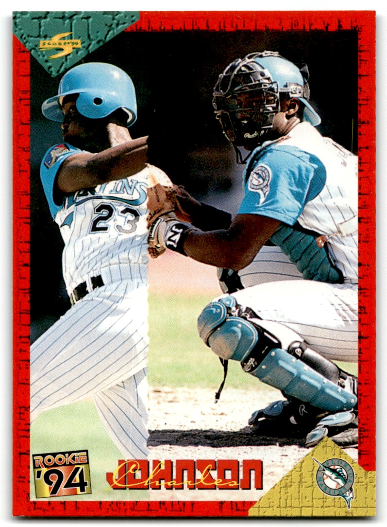 1994 Score Rookie & Traded Charles Johnson #RT120 on Kronozio