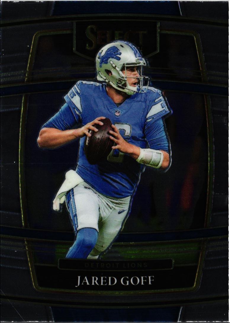 2021 Panini Select Jared Goff #13 on Kronozio