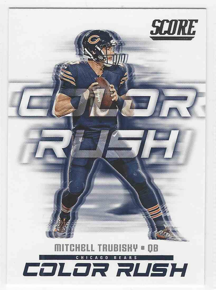 2018 Score Color Rush Mitchell Trubisky #19 on Kronozio