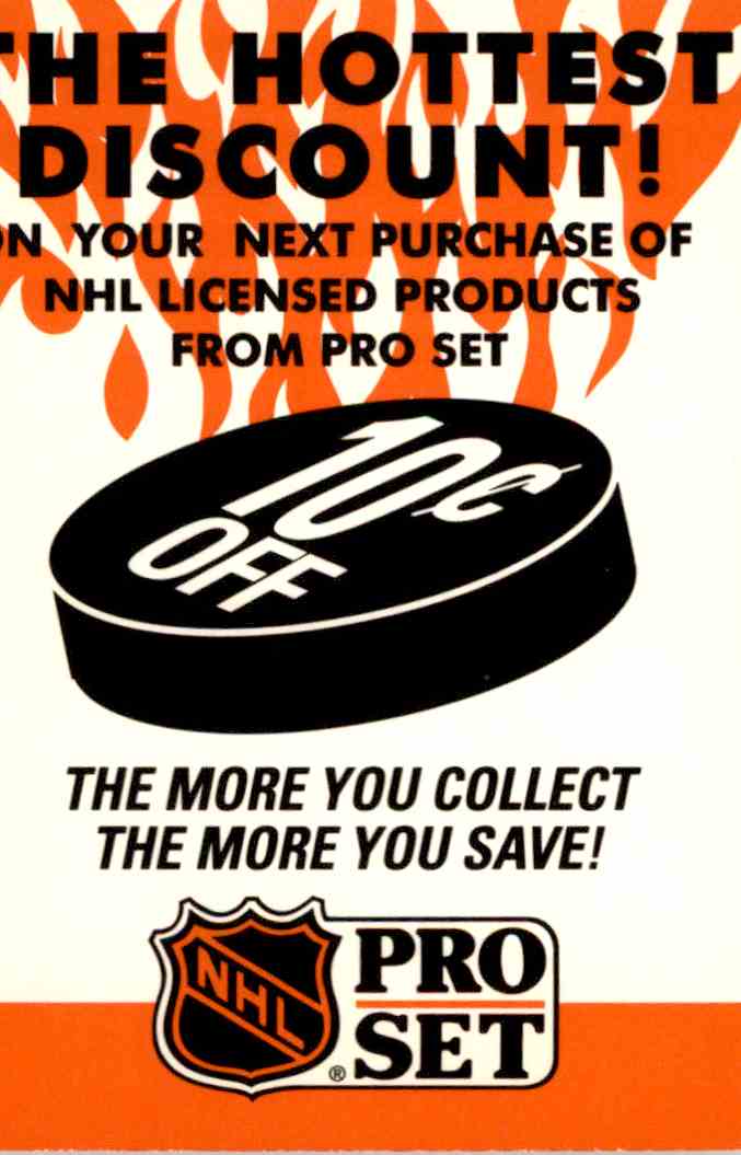 1990-91 Pro Set NHL Promo Card Hot Discounts On The Hottest Cards On ...