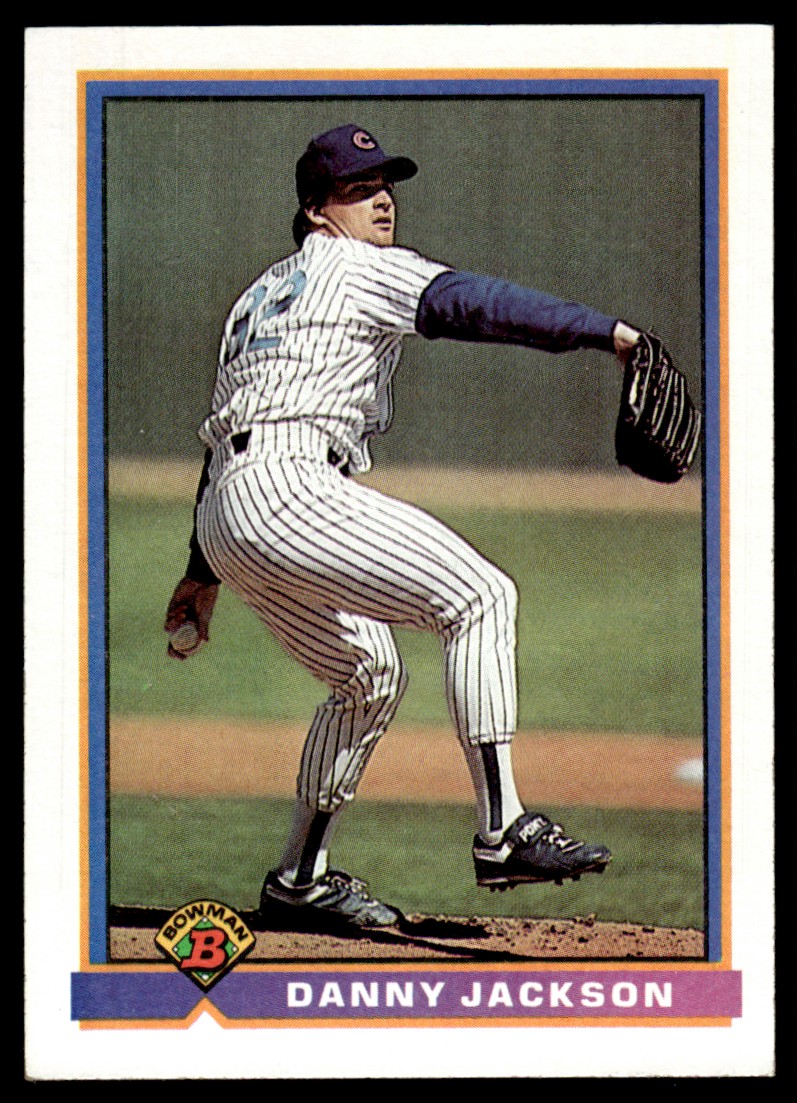 1991 Bowman Danny Jackson #412 on Kronozio