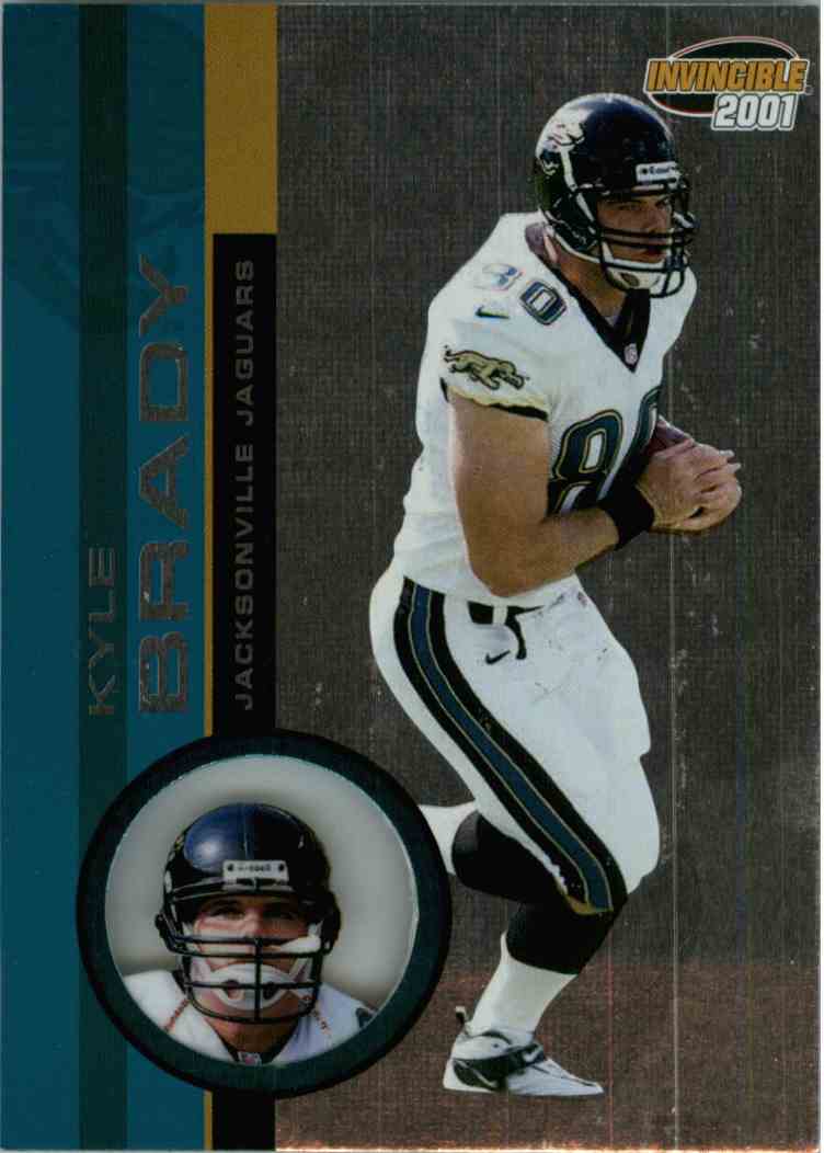 2001 Pacific Invincible Kyle Brady #102 on Kronozio