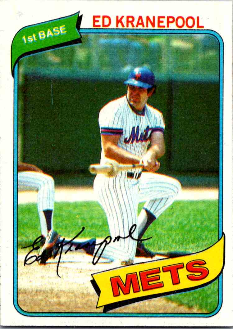 1980 Topps Ed Kranepool #641 on Kronozio
