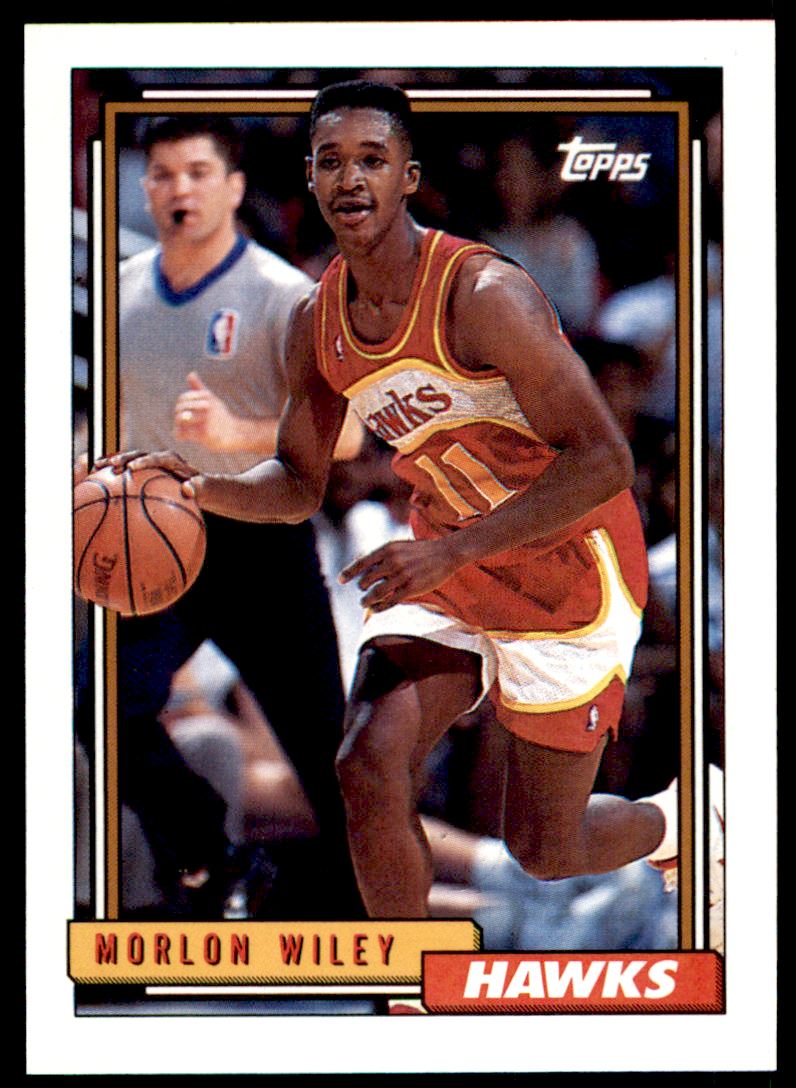 1992-93 Topps Morlon Wiley #295 on Kronozio