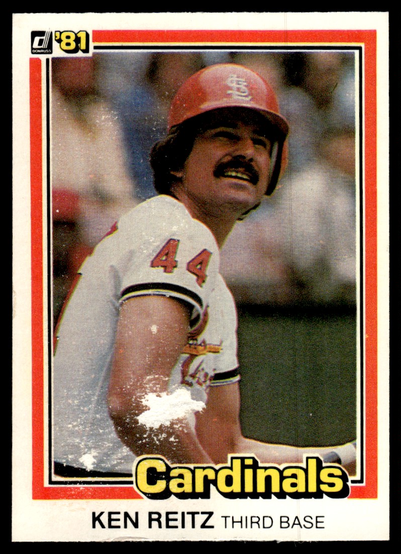 1981 Donruss Ken Reitz #307 on Kronozio