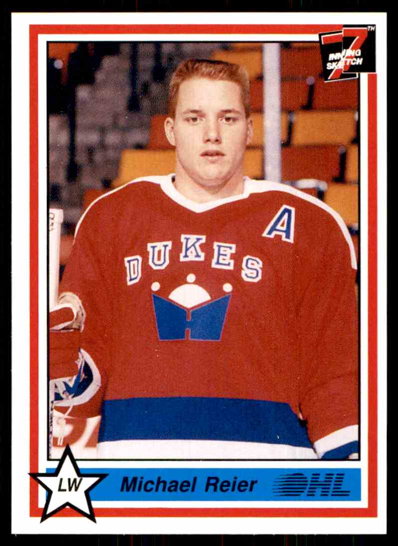 1990-91 7Th Inning Sketch Ohl Mike Reier #214 on Kronozio