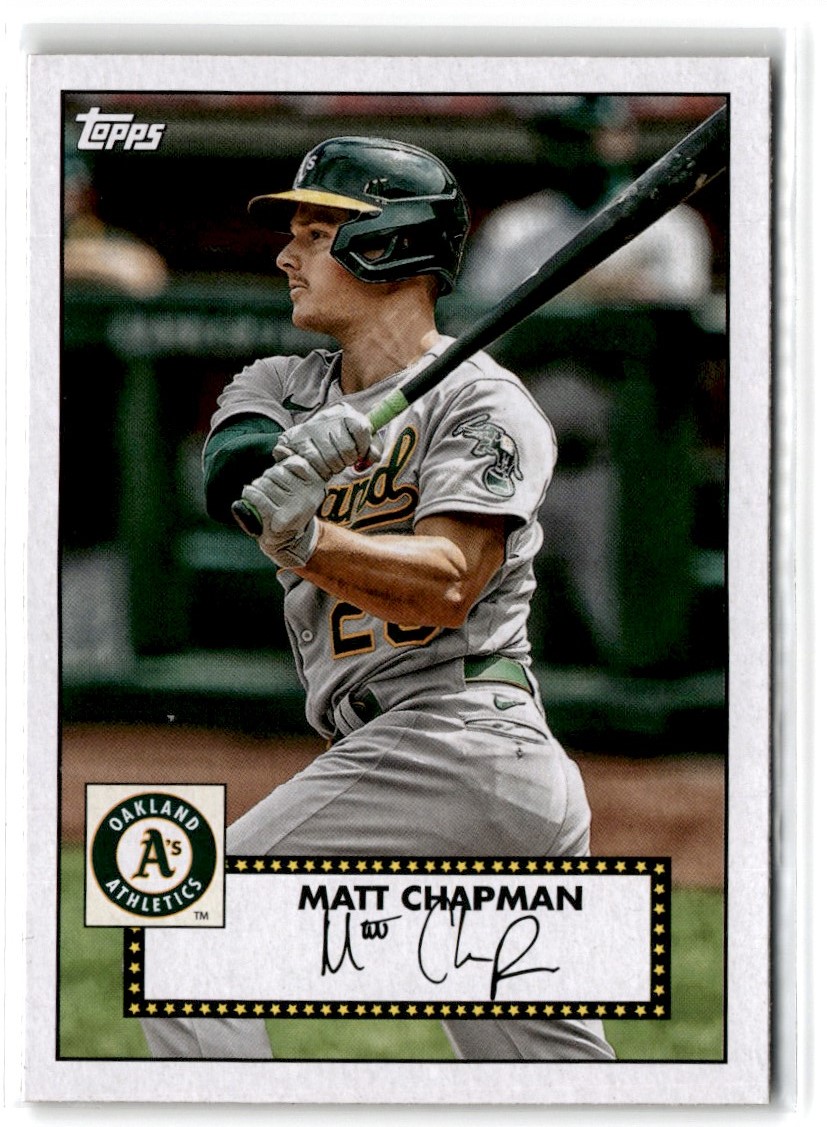 2021 Topps 1952 Redux Matt Chapman #T52-44 on Kronozio