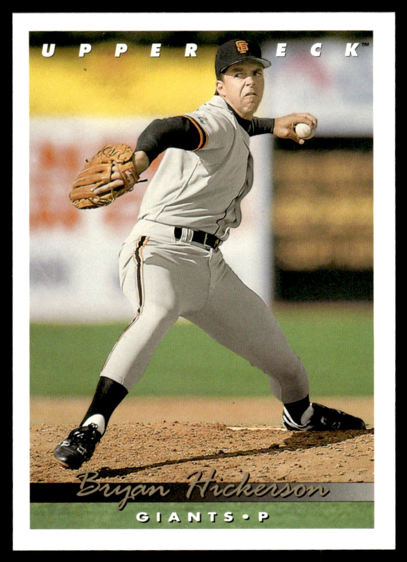 1993 Upper Deck Bryan Hickerson #778 on Kronozio