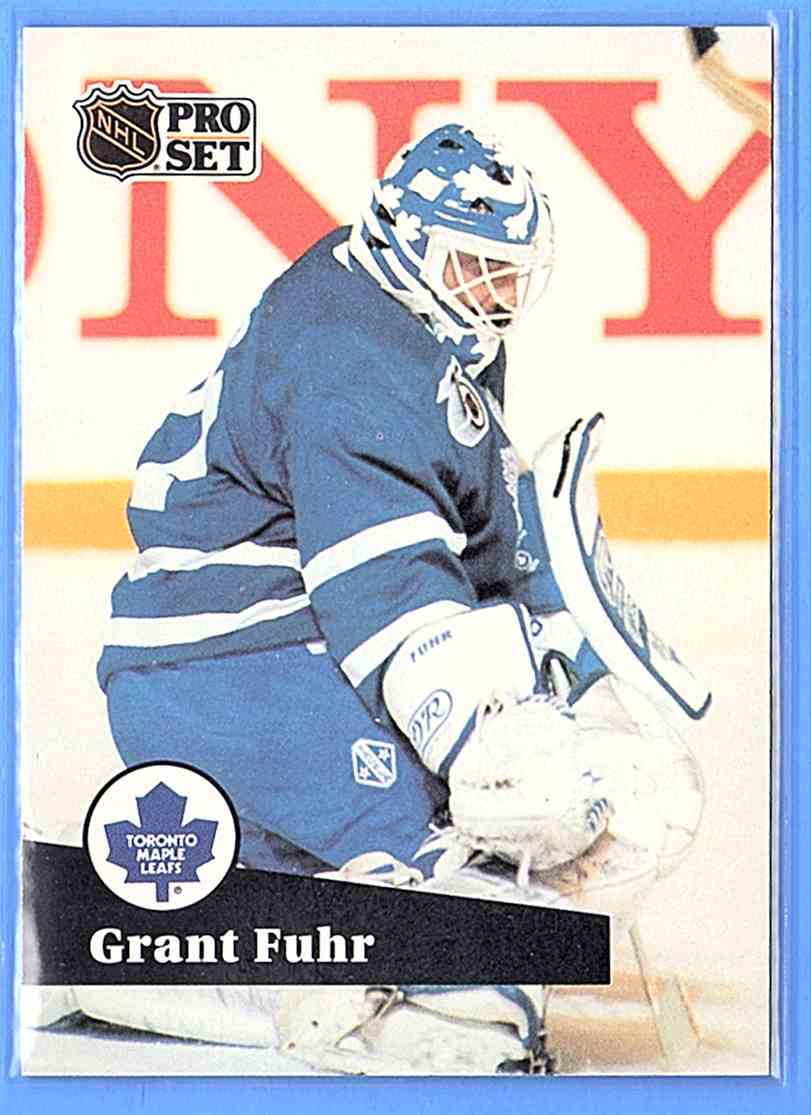 1991-92 Pro Set Grant Fuhr #494 on Kronozio