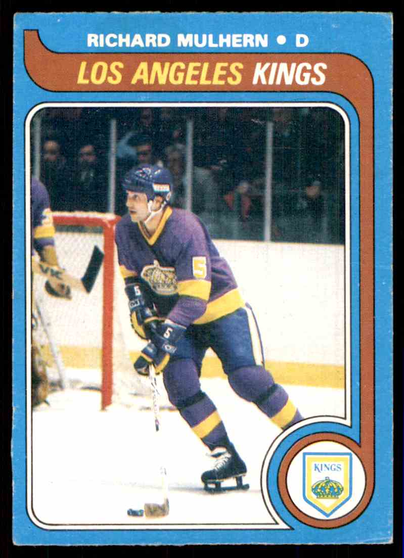1979-80 O-Pee-Chee Richard Mulhern #133 on Kronozio