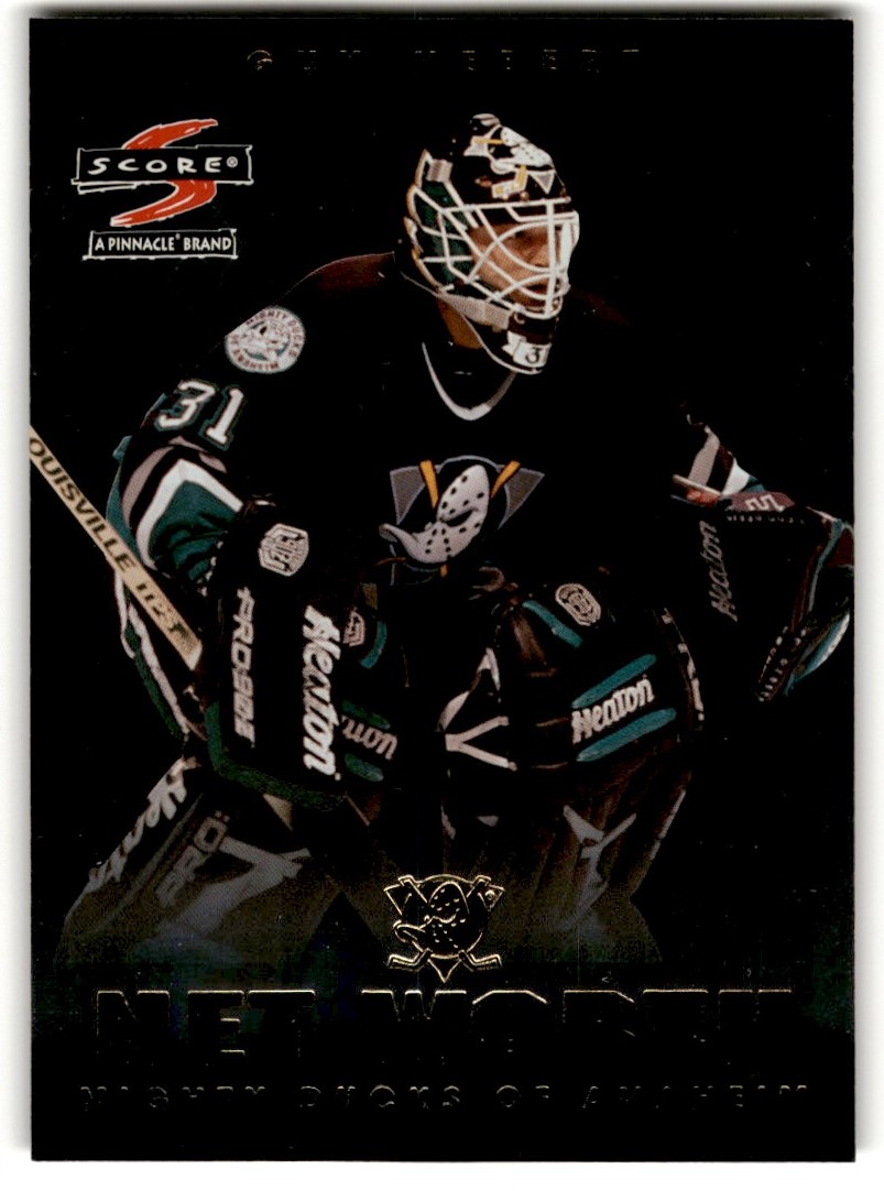 1997-98 Score Net Worth Guy Hebert #1 on Kronozio
