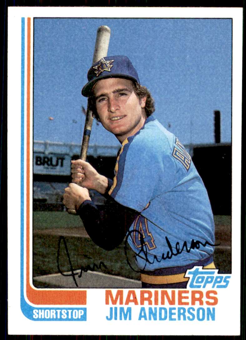 1982 Topps Baseball Jim Anderson #497 on Kronozio