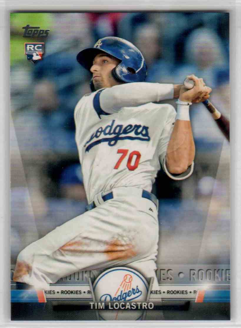 2018 Topps Series 2 Topps Salute Tim Locastro #S-69 on Kronozio