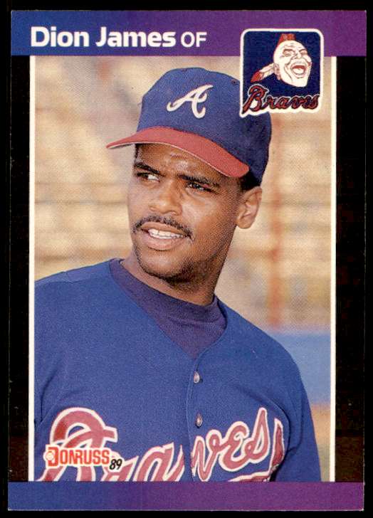 1989 Donruss Dion James #340 on Kronozio