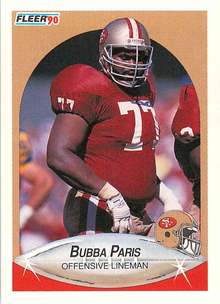 1990 Fleer Bubba Paris #11 on Kronozio