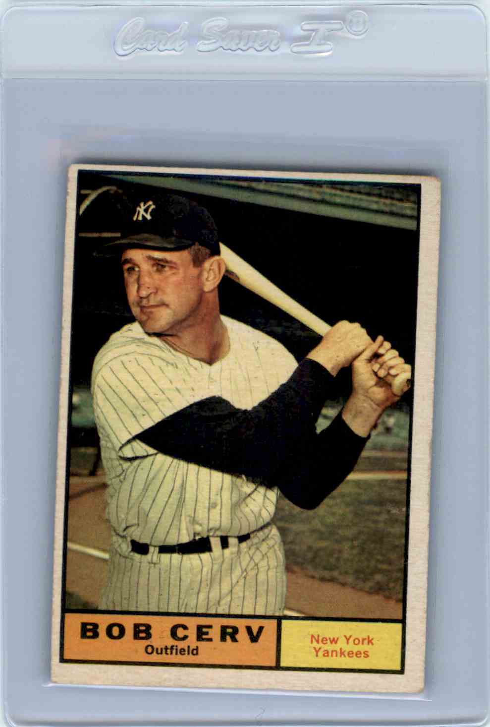 1961 Topps Bob Cerv #563 on Kronozio