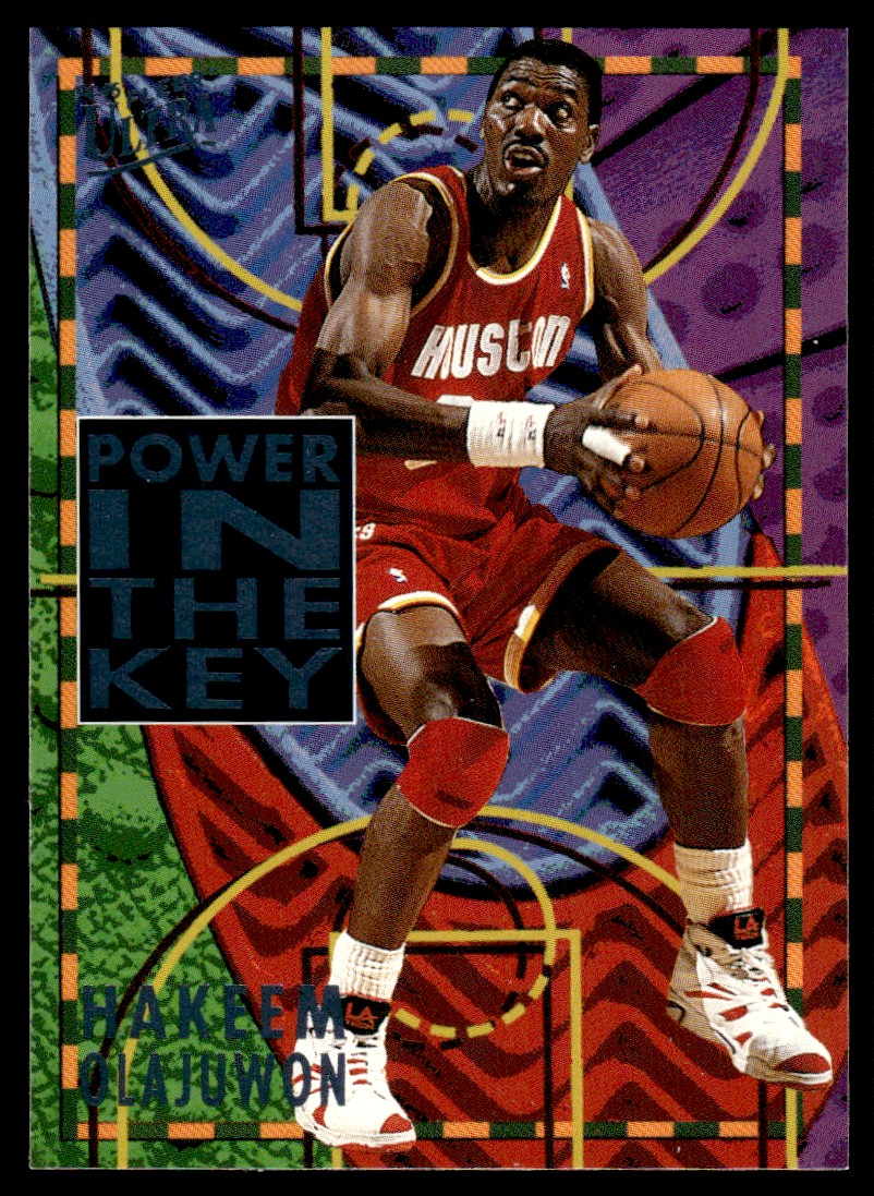 1995-96 Fleer Tower of Power Hakeem Olajuwon #5 on Kronozio